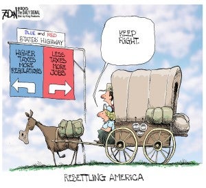 Cartoon: Resettling America