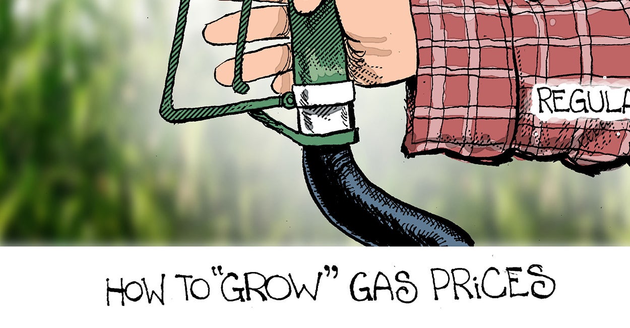 Cartoon: How to 'Grow' Gas Prices