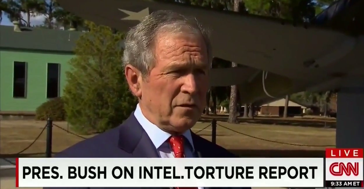 Bush Defends CIA ‘Patriots’ on Eve of Senate’s ‘Torture Report’