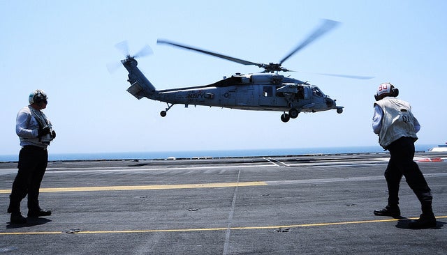 Photos: Life Aboard the USS George H.W. Bush Aircraft Carrier