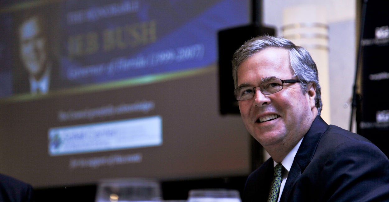 Jeb Bush Faces Questions on Support for Common Core