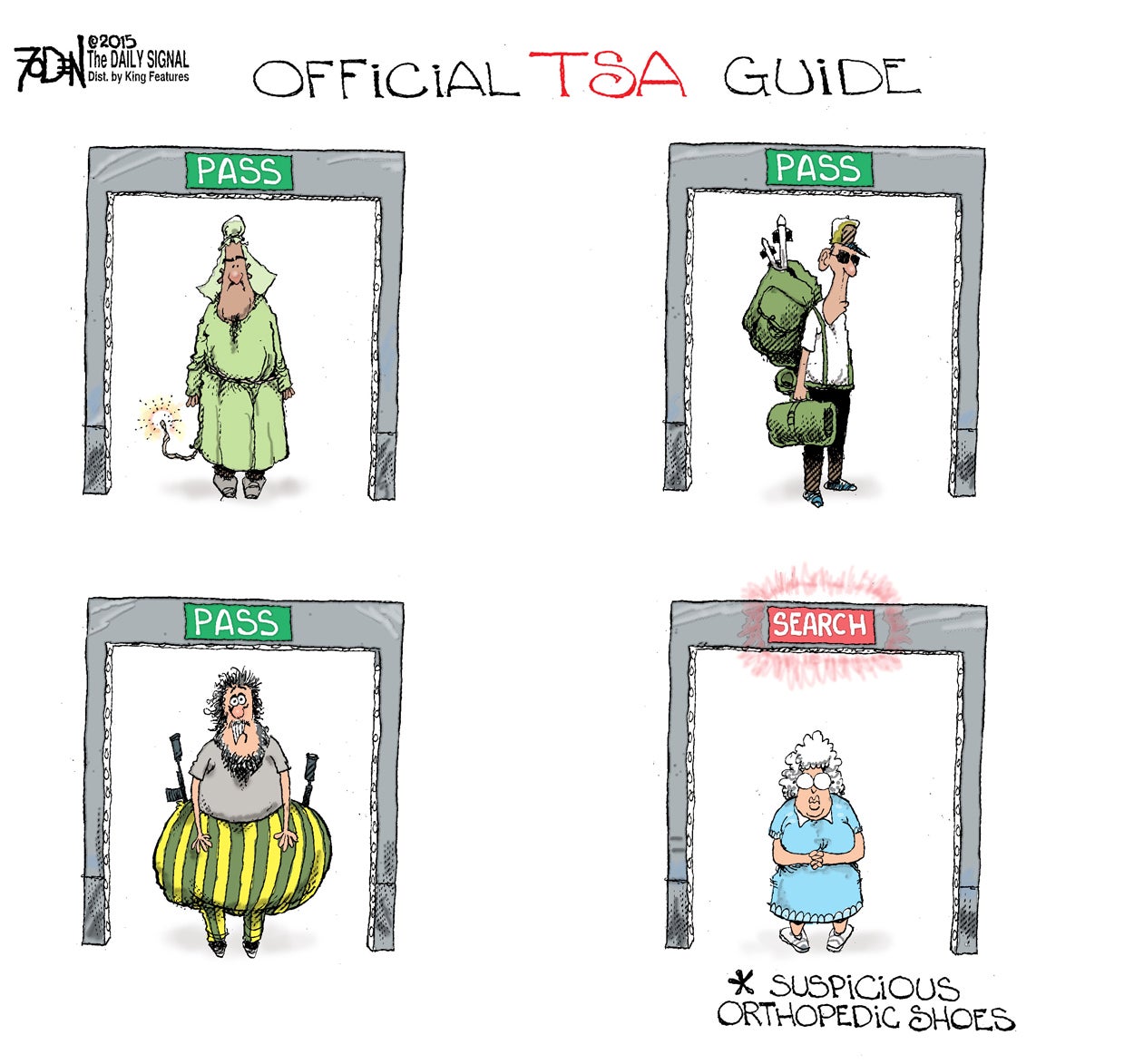 Cartoon: Where Is the 'Security' in TSA?