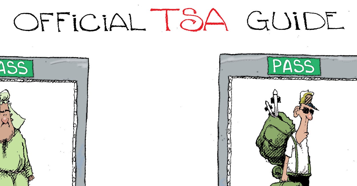 Cartoon: Where Is the 'Security' in TSA?