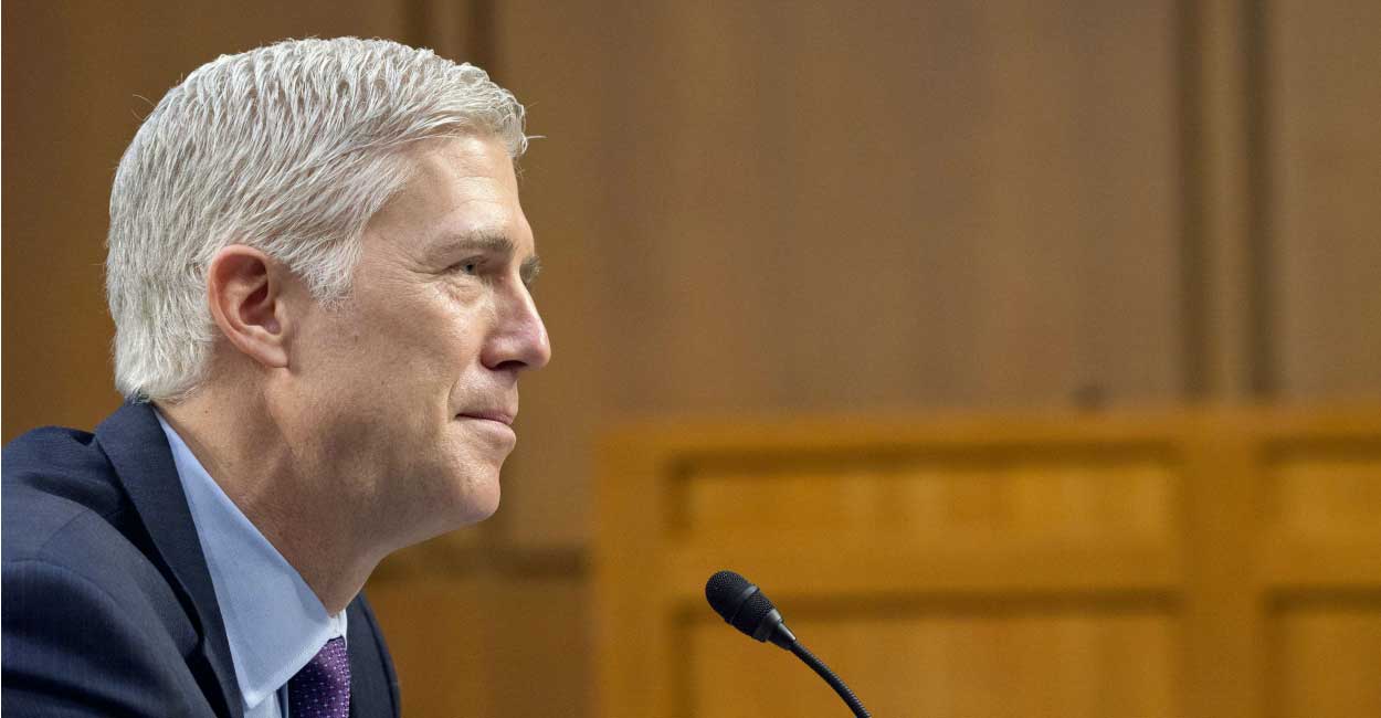 Gorsuch Responds to Sexism Allegation From Former Student