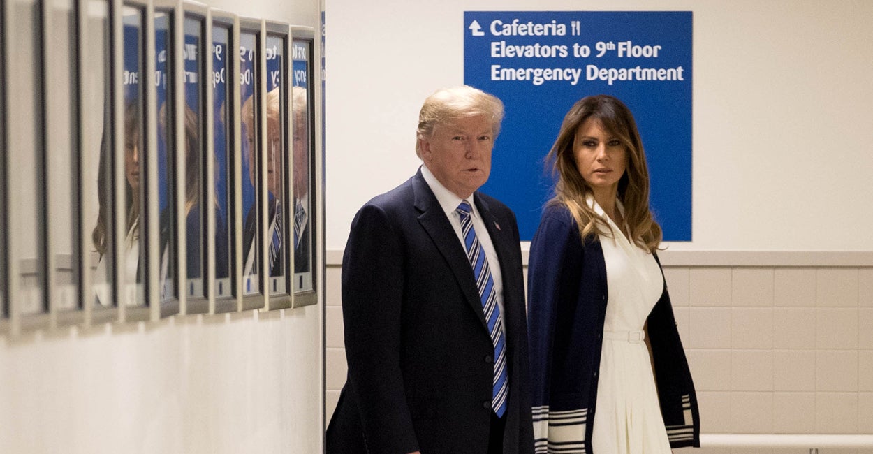 Trump Cites ‘Incredible’ Doctors, First Responders in Florida Hospital ...