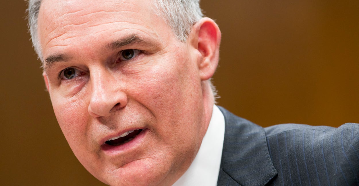 Scott Pruitt’s Mission to Make EPA Operate More Efficiently