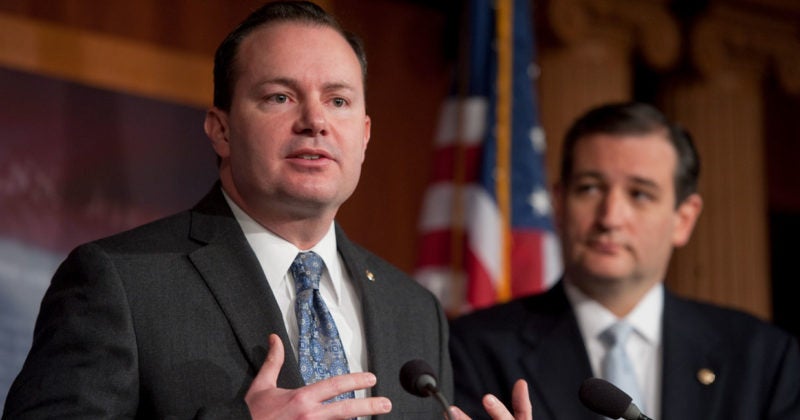 Sen. Mike Lee: 'The Mob Hates America on America's Dime. It's Time to ...