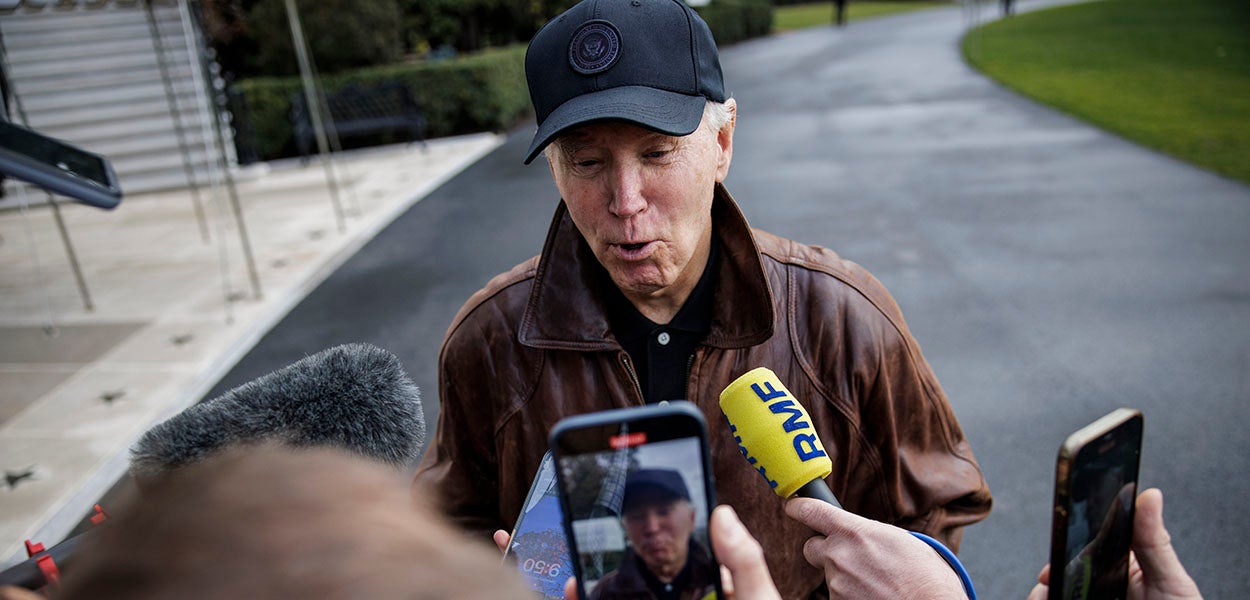 No Crisis at Border, Biden Says