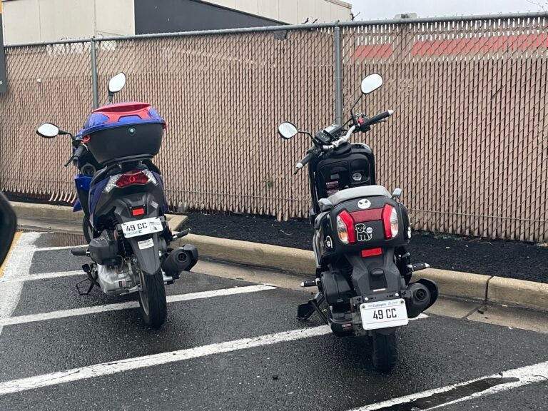 Illegal Immigrants Drive Motorbikes Without License Plates in DC