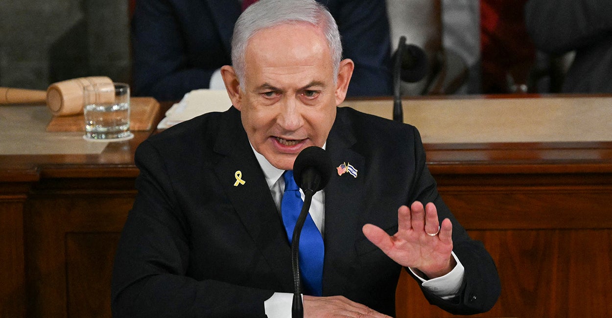 Netanyahu Addresses Congress to Roaring Applause