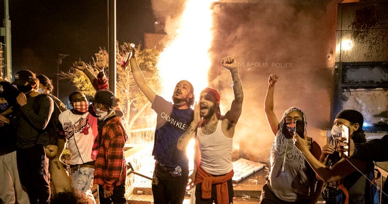 Tim Walz Let George Floyd Rioters Burn Minneapolis