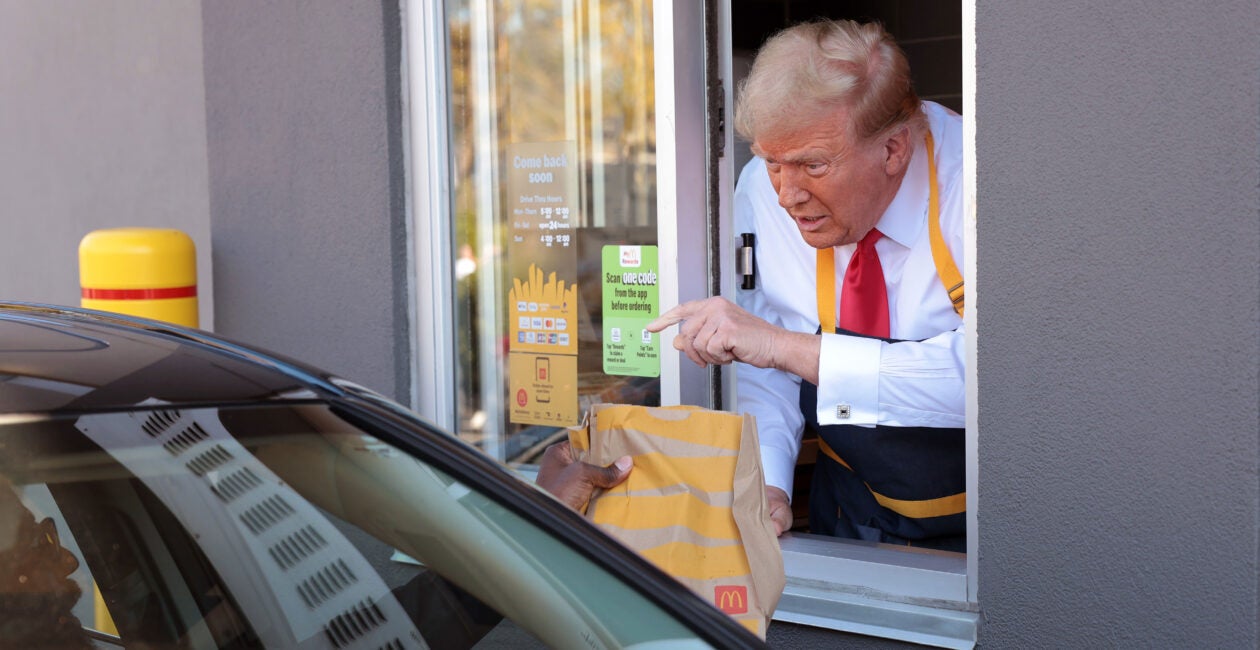 Why the Media Went Bonkers Over Trump's McDonald's Visit