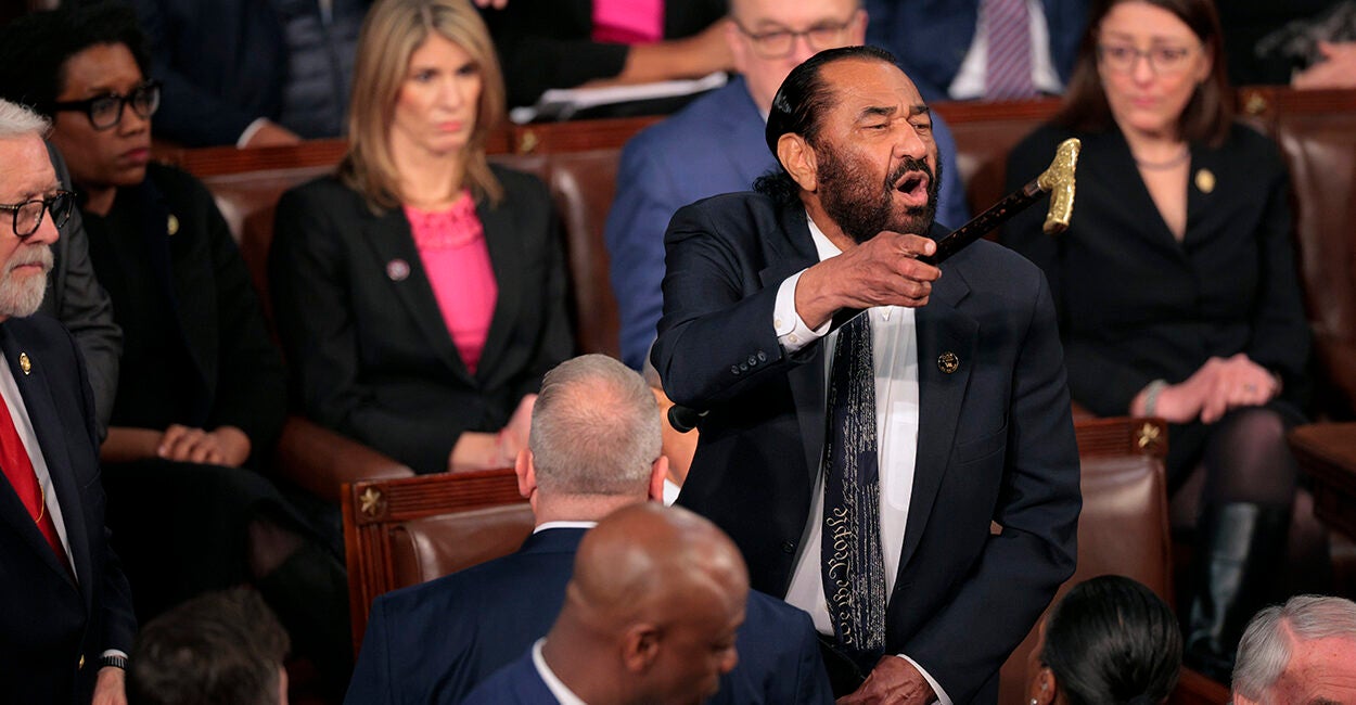 Speaker Johnson Orders Rep. Green Ousted From Trump Speech