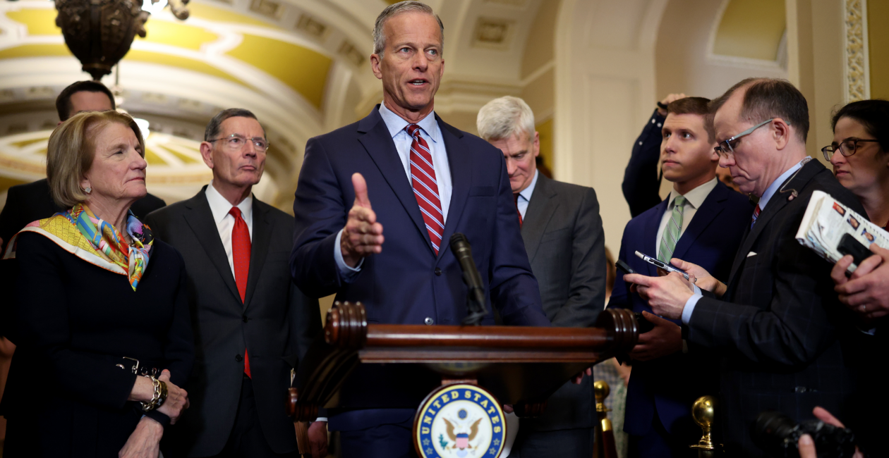 Thune Aims to Shame Senate Democrats Into Voting for Budget Bill