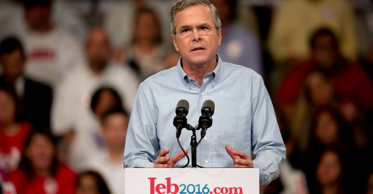 Entering Race, Jeb Bush Pledges 19 Million Jobs, 4% Growth