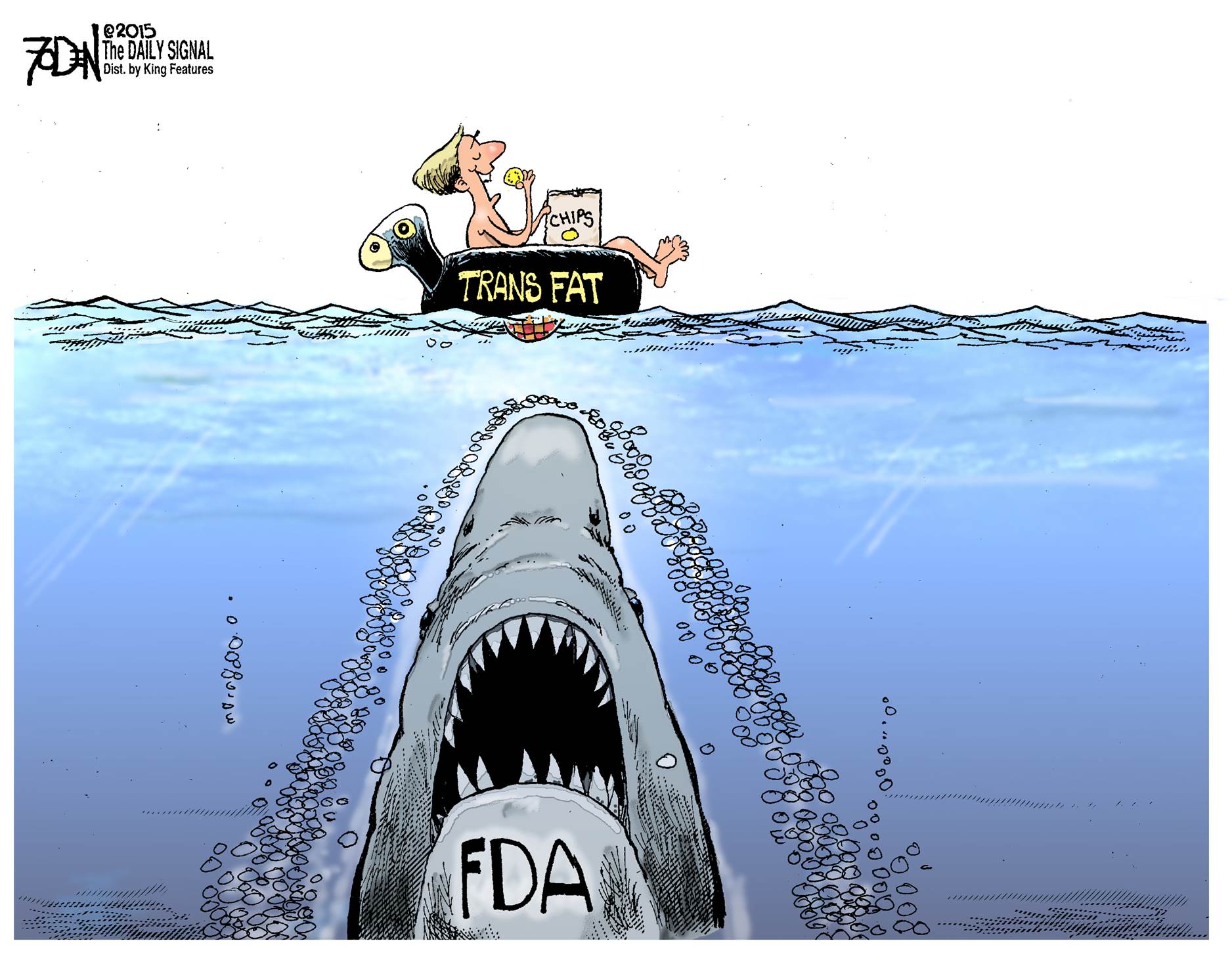 Cartoon: The Government's Coming After Your Junk Food