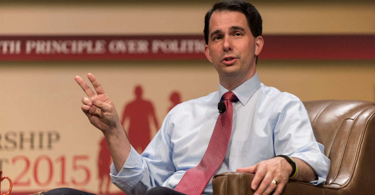Scott Walker 'Absolutely' Supports First Amendment Defense Act