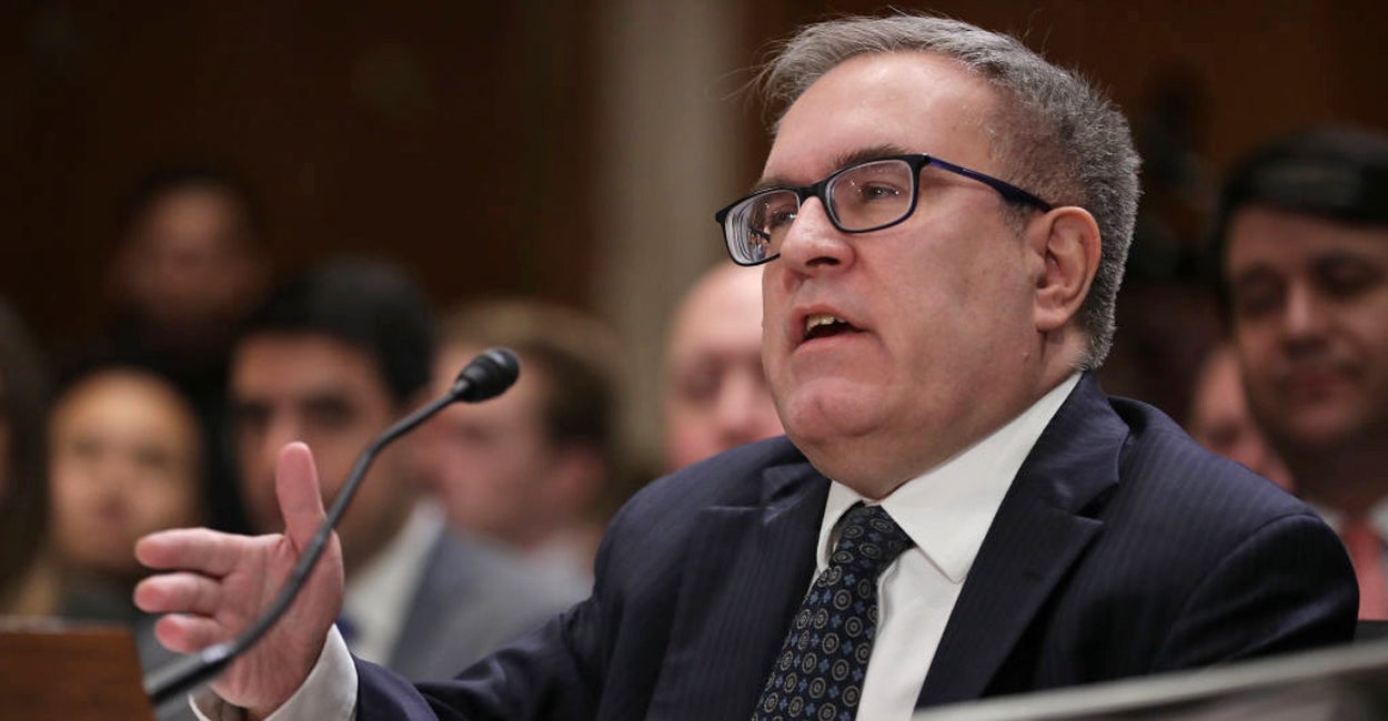 Andrew Wheeler Has Shown He Can Run the EPA. Here’s What He’s Achieved.
