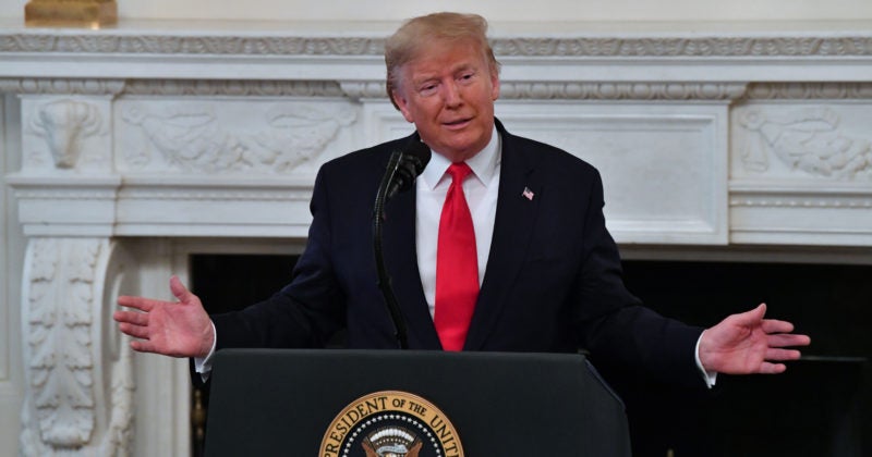 Trump’s Budget Weighs In at $4.8 Trillion, Projects Deficits Until 2035