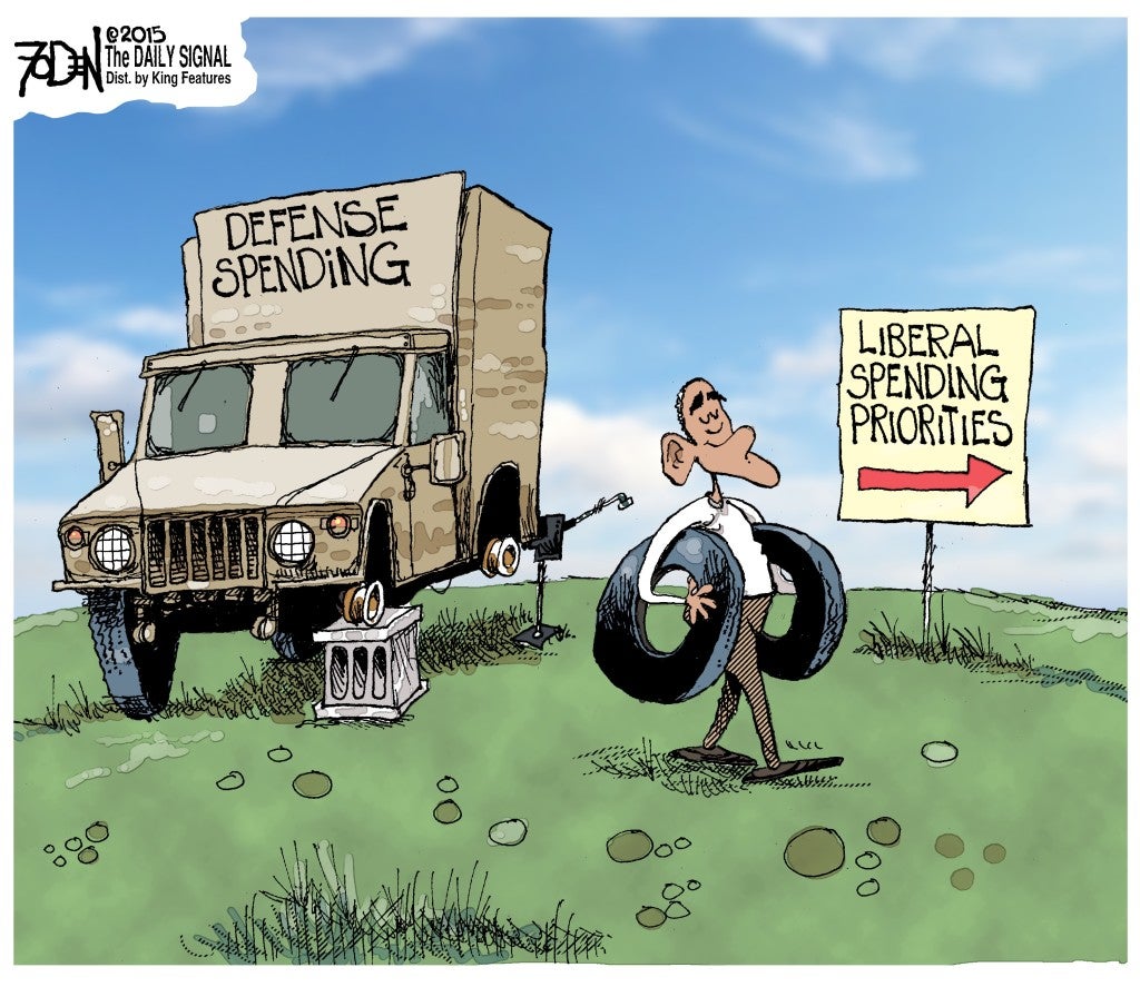 Cartoon: Obama's Politcally Motivated Veto