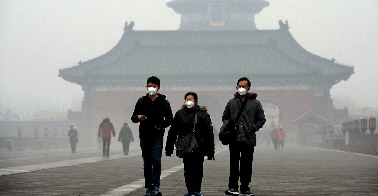 China's Major Pollution Problem Causes Beijing to Issue a 'Red Alert’