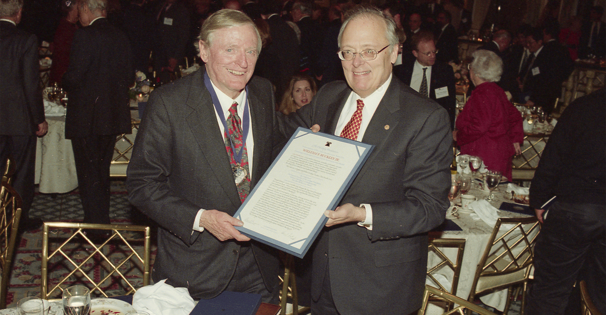 Former Heritage President Receives Buckley Prize