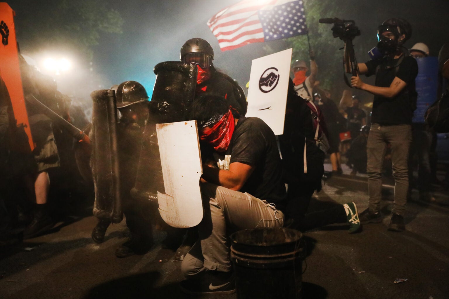 39 Photos Capture America’s Summer of Riots, Arson, and Looting