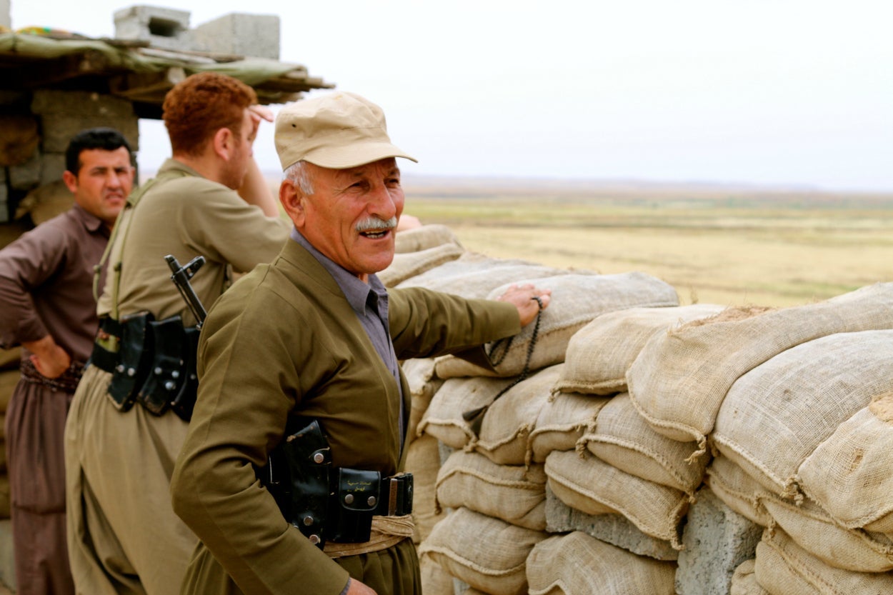 With the Peshmerga on the Front Lines Against ISIS
