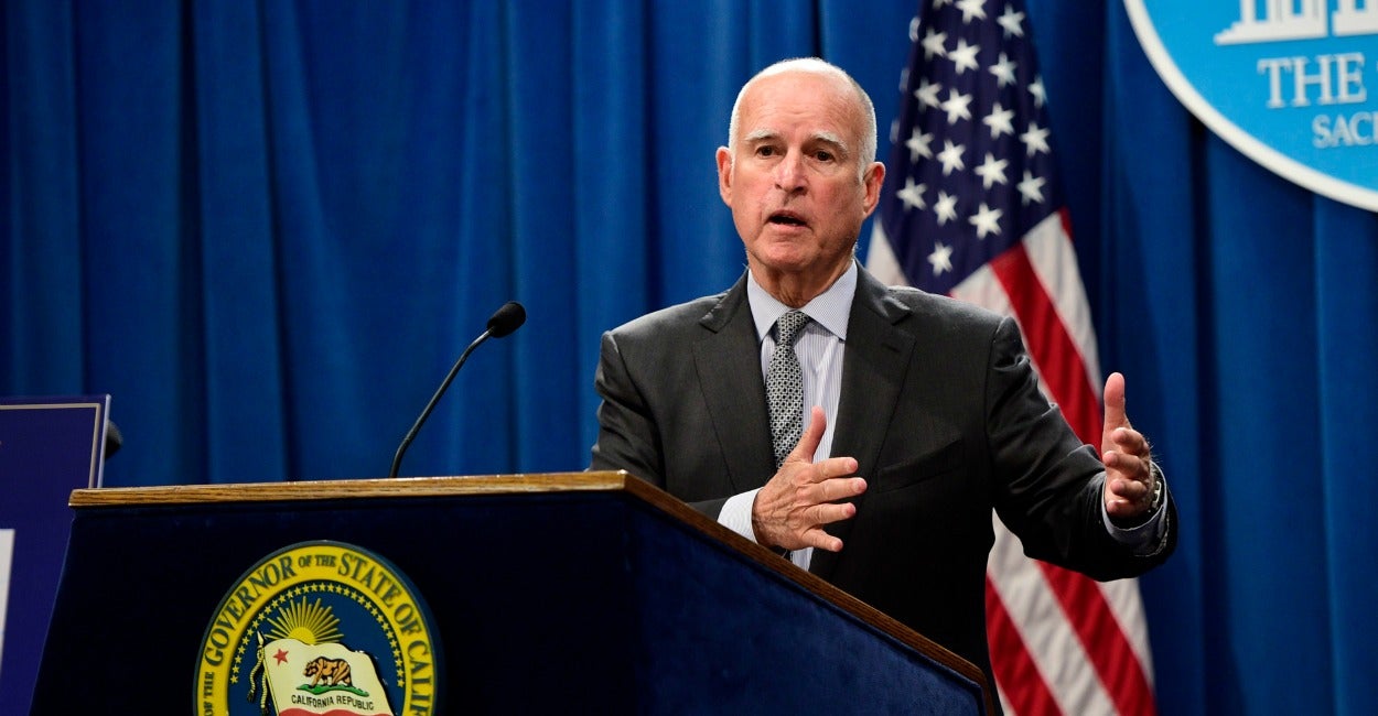California Democrat Governor’s Conservative Move