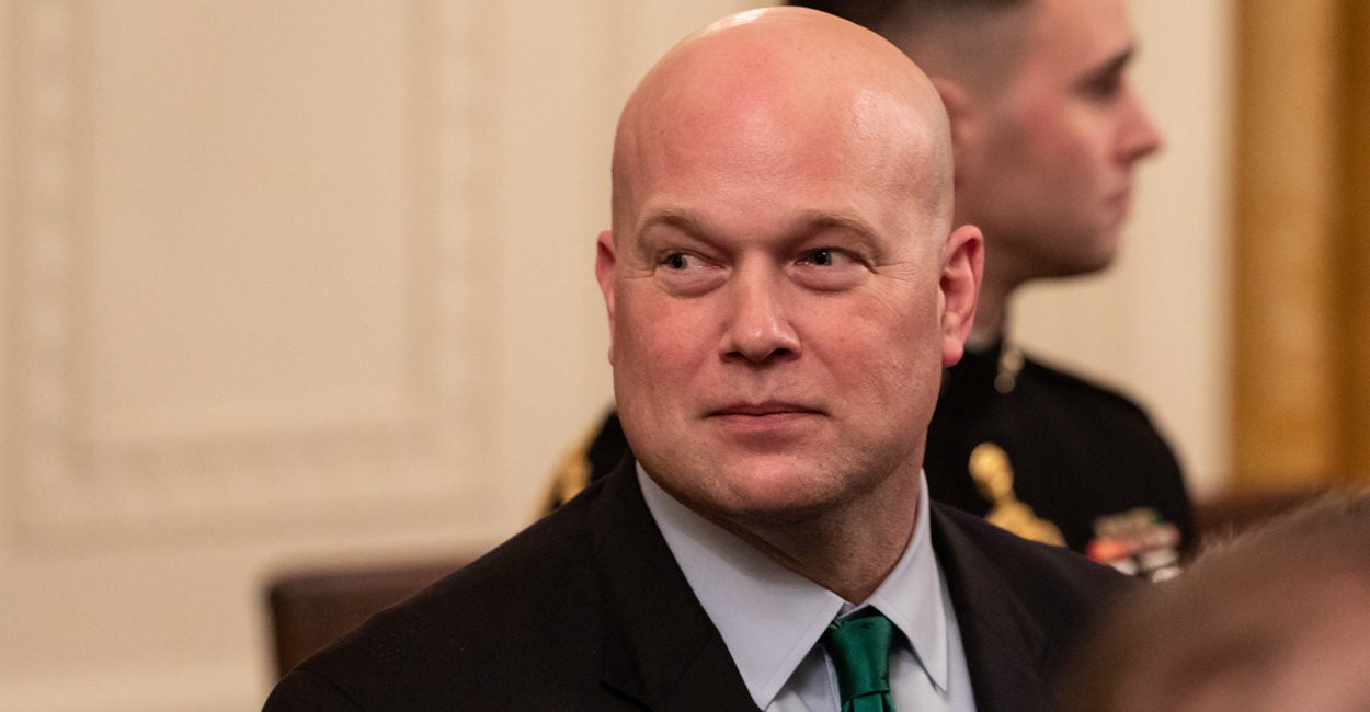 Democrats Sue to Oust Acting AG Whitaker Despite Legal Counsel's OK