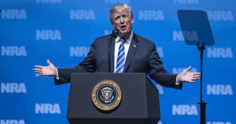 4 Takeaways From Trump’s NRA Speech
