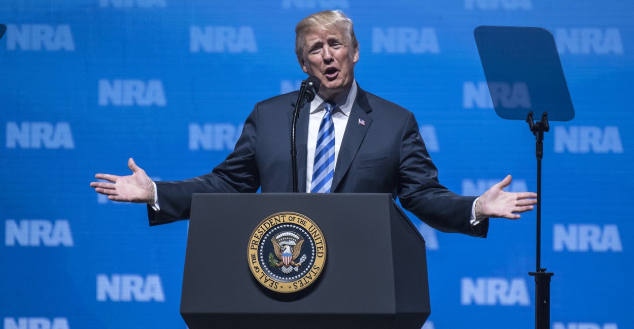 4 Takeaways From Trump’s NRA Speech