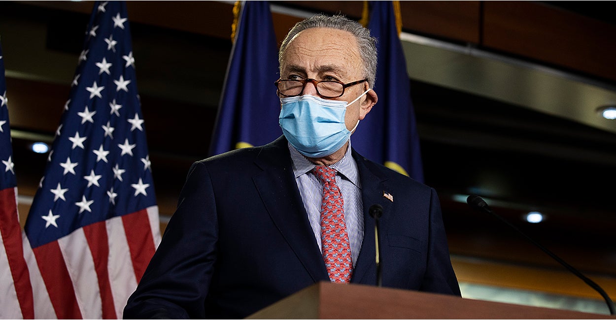 Schumer Calls for DC Rioters to Be Placed on No-Fly List