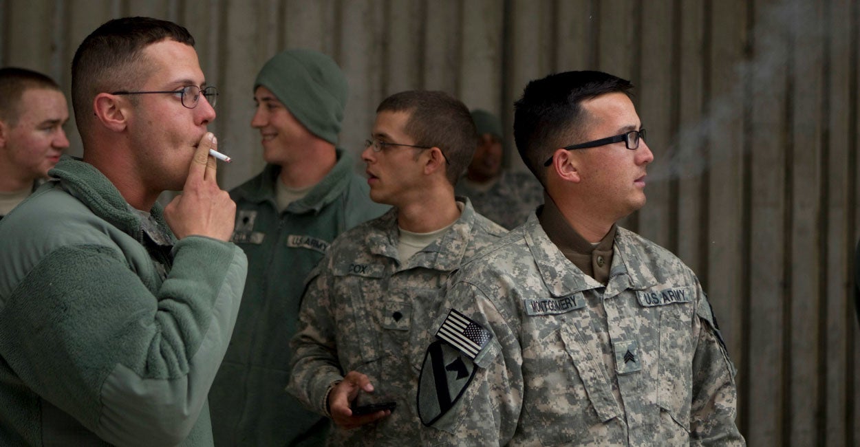 Pentagon Critics See Better Way to Help Troops Quit Smoking