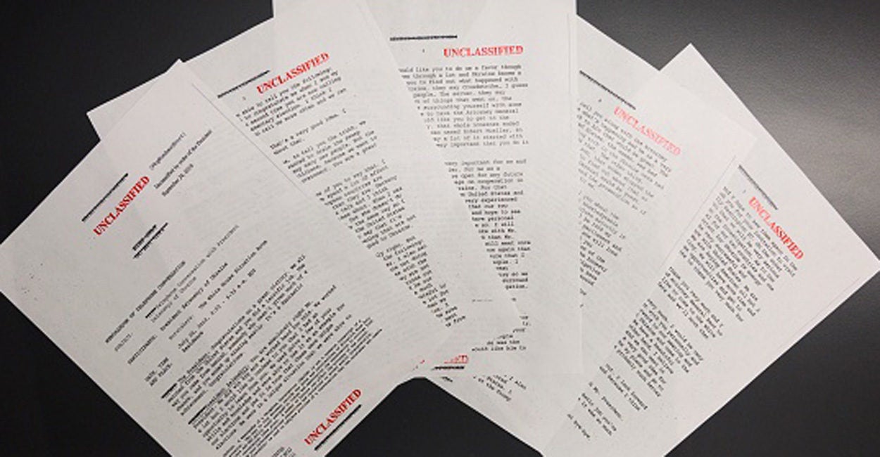 6 Key Points From Trump’s Call to Ukraine’s President