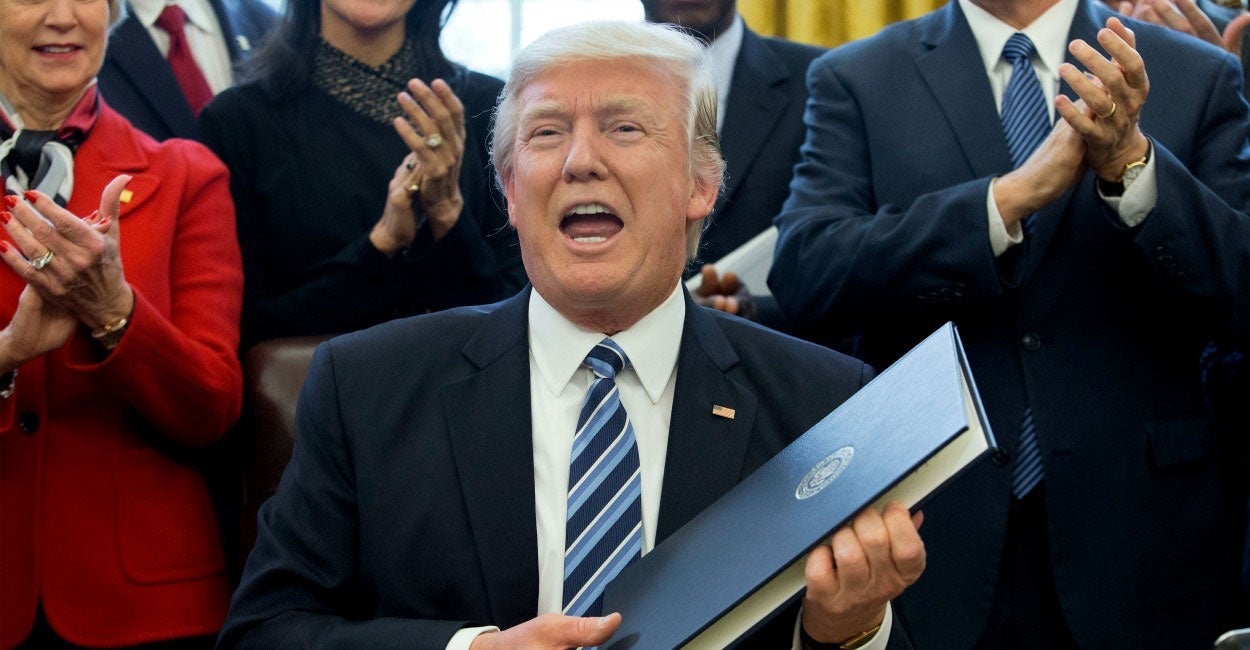 Trump Shows He's Serious About Cutting Federal Waste