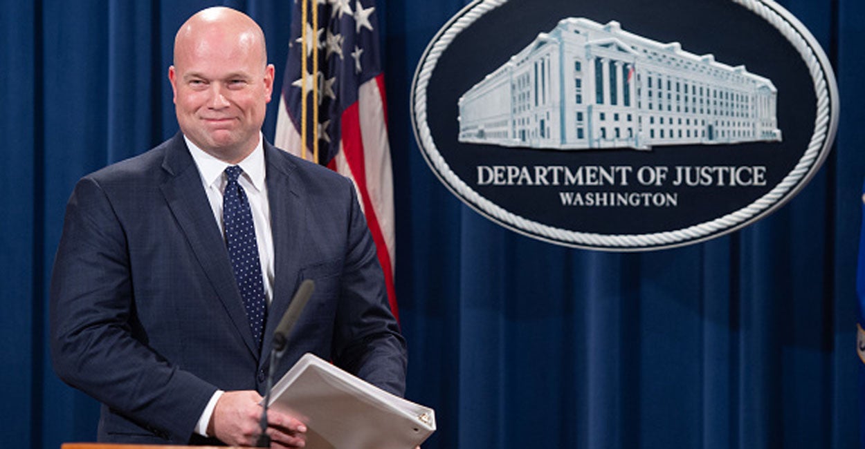 EXCLUSIVE: Matt Whitaker Says of Attacks, ‘Record Will Show the Truth’