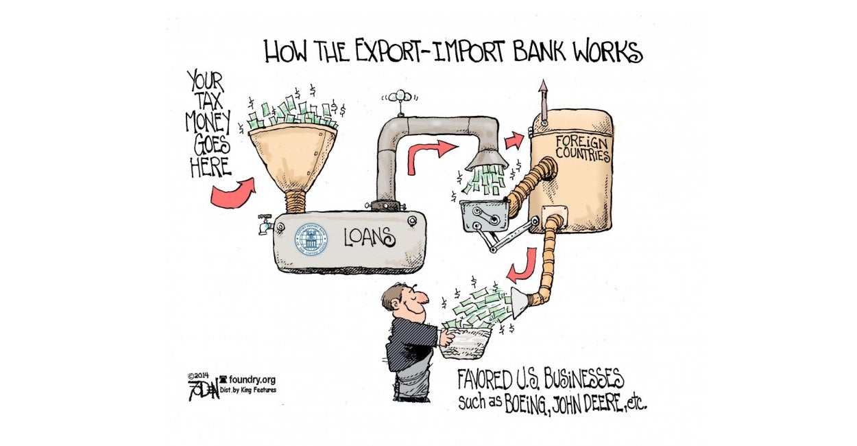 Look Who's Defending Washington Cronyism and Export-Import Bank