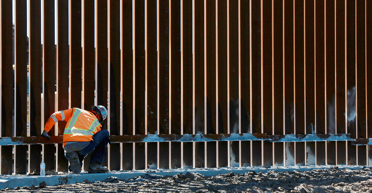 Homeland Security Officials Tout 100 Miles of New Border Wall