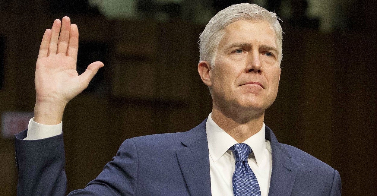 Gorsuch Addresses Constitution During Hearing