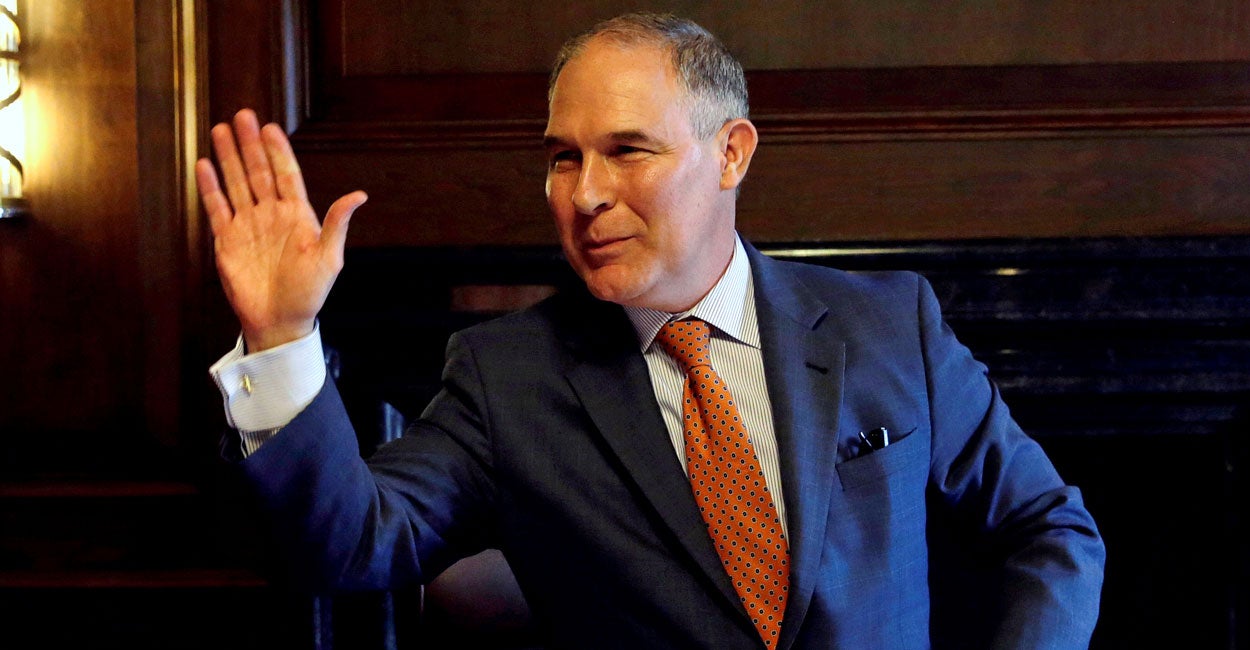 EPA Chief Set to Bar Government-Funded Experts From Agency’s Science Panels