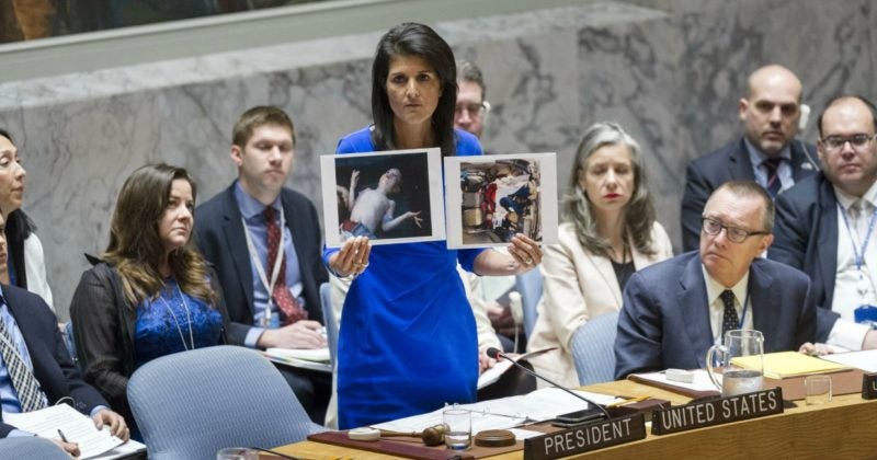 US Cruise Missiles Strike Air Base in Syria