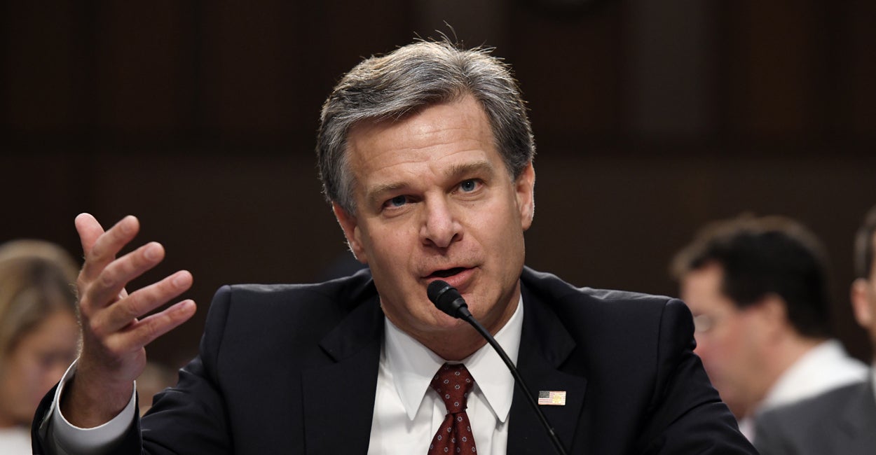 Facing Senate Panel, FBI Chief Wray Vows Reforms