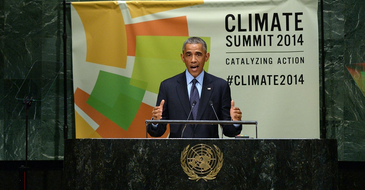 Obama Believes Our Urgent Threat Is ... Climate Change
